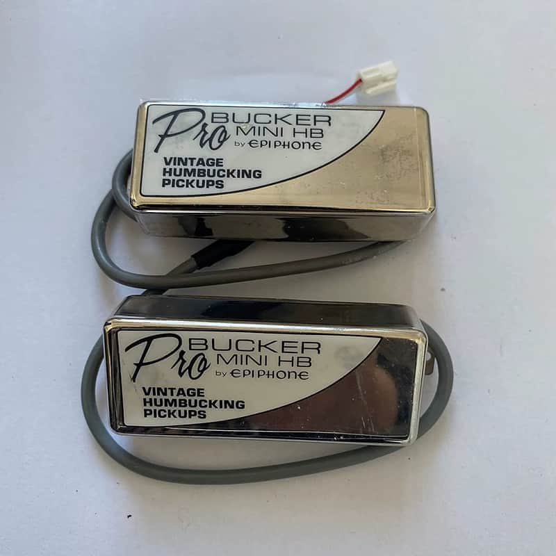 Epiphone Neck and Bridge Mini ProBuckers Humbucker Pickups | Reverb