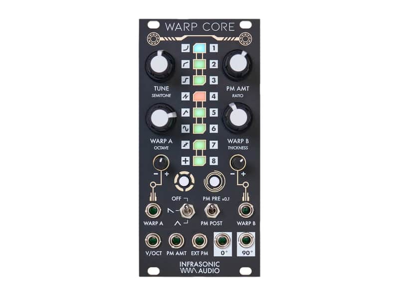 Infrasonic Audio Warp Core Stereo Phase Distortion Oscillator | Reverb