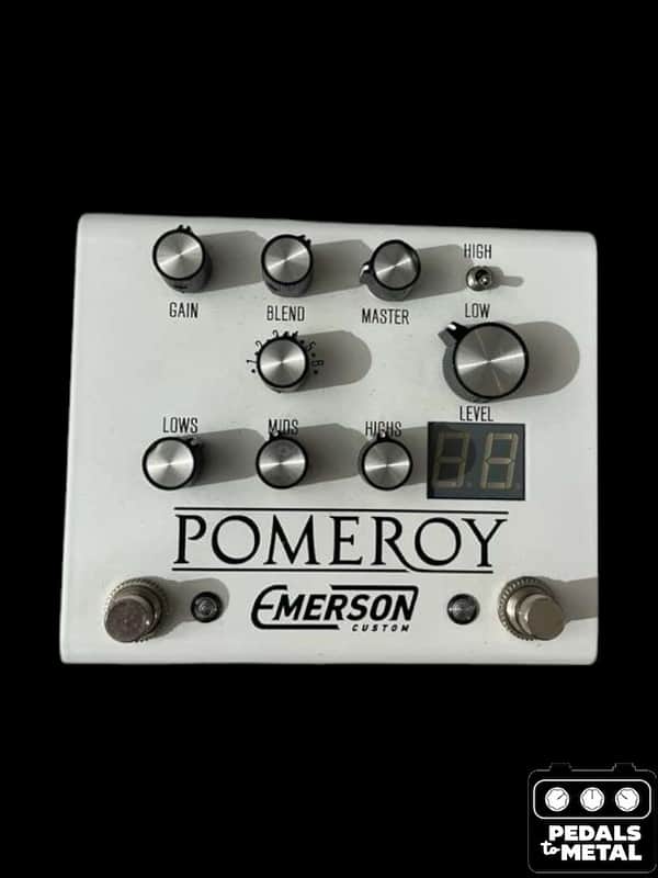 Emerson Pomeroy Boost/Overdrive/Distortion 2010s - White - | Reverb