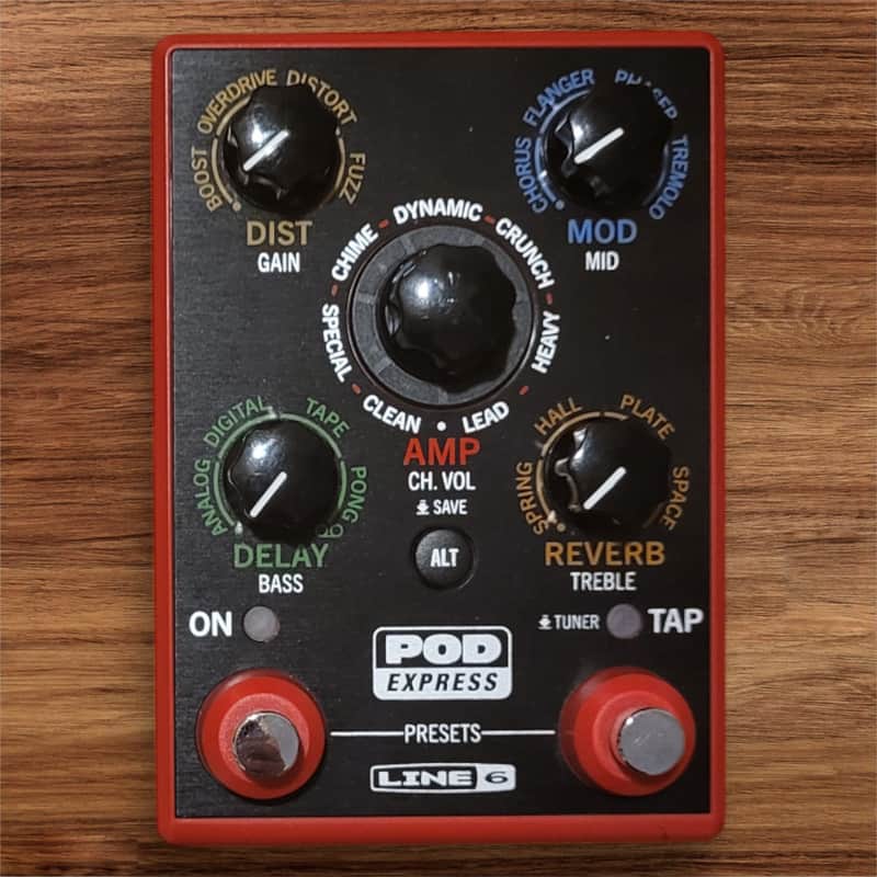 Line 6 POD Express 2024 - Present - Red / Black | Reverb