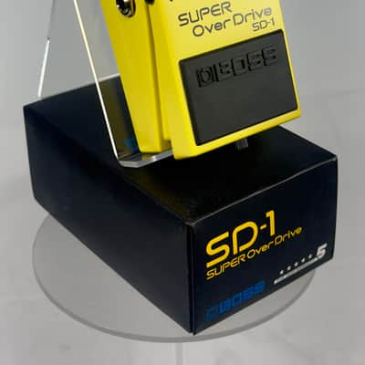 Boss SD-1 Super OverDrive Yellow W/ Box | Reverb