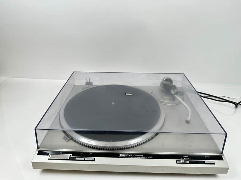 Vintage Technics Quartz SL-Q202 Turntable Record Player | Reverb