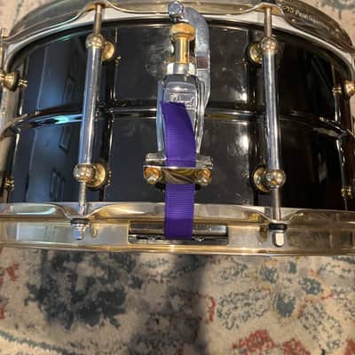 Pearl Steve Ferrone Signature Brass Snare - Black nickle over | Reverb