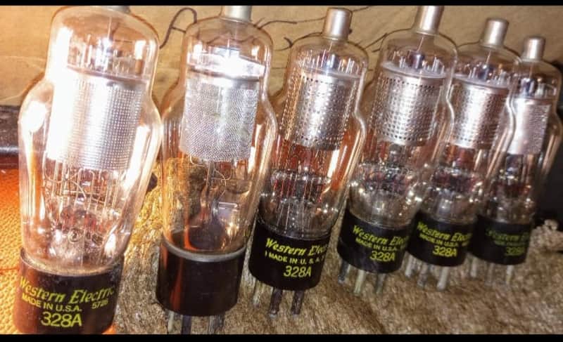 3 PCs Western Electric 328a audio tubes | Reverb
