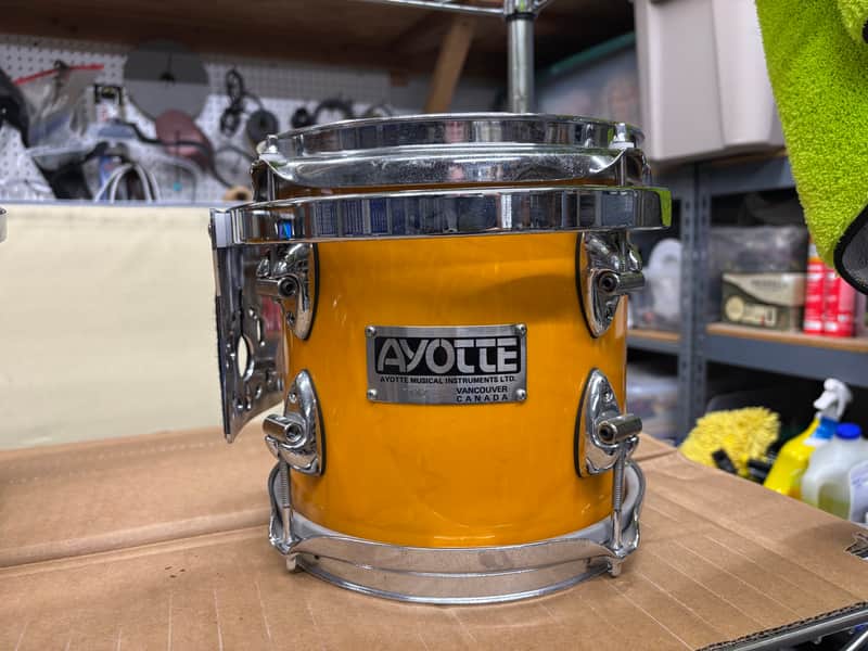 Ayotte 8x8 Amber Maple Ray Era Drum | Reverb