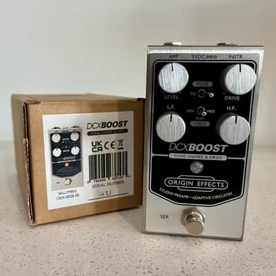 Origin Effects DCX Boost 2023 - Present - Black / Silver | Reverb