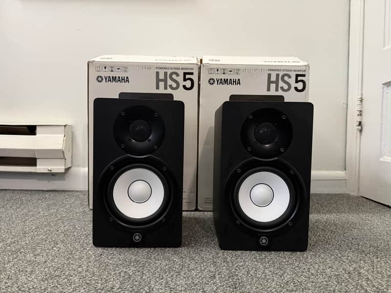 Yamaha HS5 5" Powered Studio Monitor (Pair) 2015 - Present - | Reverb