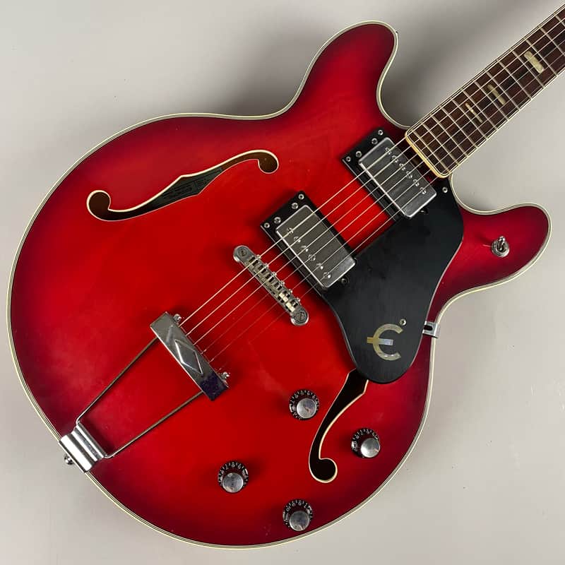 Epiphone M I J , ES-335 Rivera Early 70’s - Cherry With | Reverb