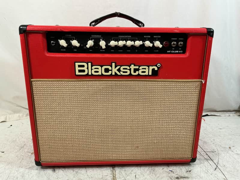 Blackstar HT Club 40 1 x 12 Tube Combo Amplifier - Red Tolex | Reverb