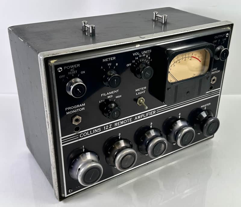 Collins 12Z Remote Amplifier Tube Preamp Mic Microphone Pre | Reverb