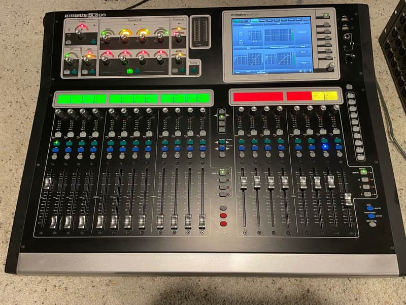 Allen & Heath GLD-80 Chrome Edition Pro Mixer w/ AR2412 | Reverb