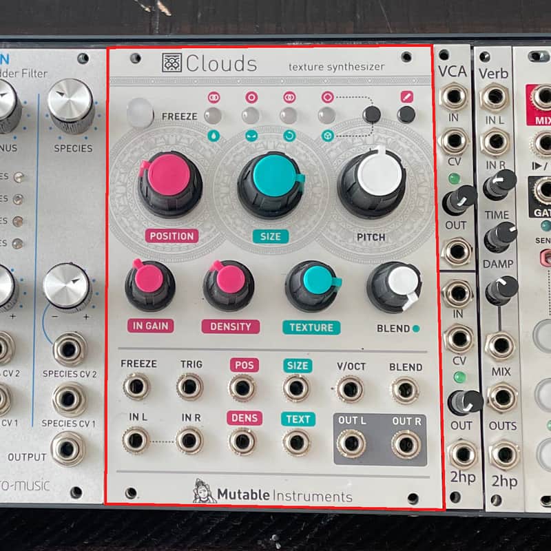 Mutable Instruments Clouds 2015 - 2017 - Silver | Reverb