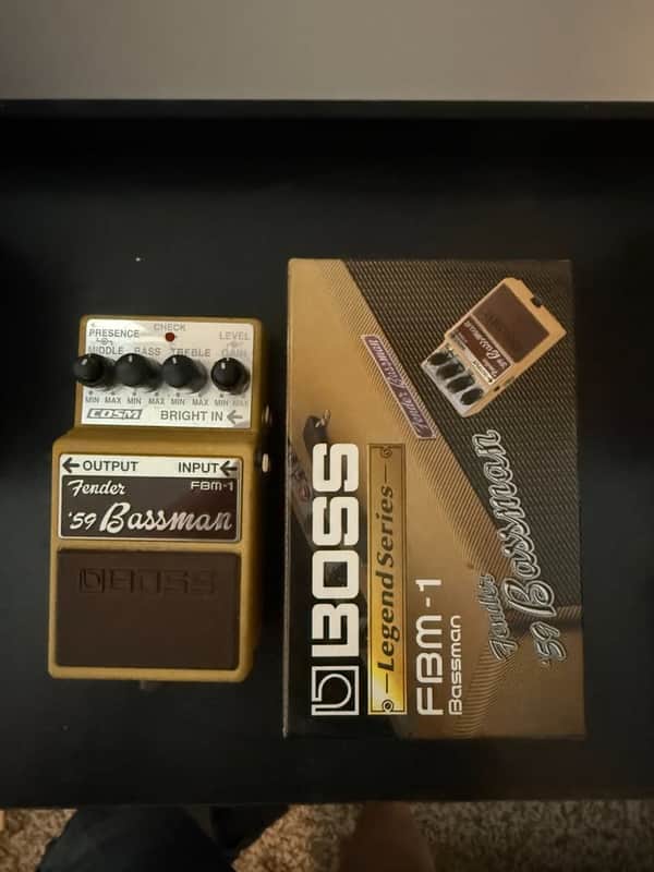 Boss FBM-1 Fender '59 Bassman 2007 - Present Tan | Reverb