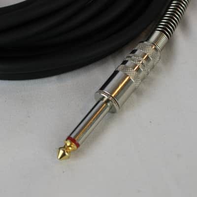 Musictech Instrument Cable Mono 1/4" Male to Curved Mono 1/4" | Reverb