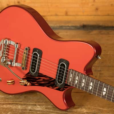 Powers Electric A-Type | Hemi Orange / Crystal Red | Reverb