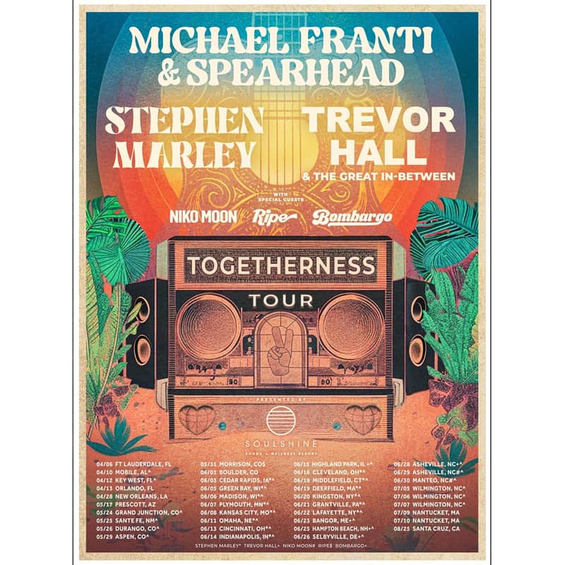 MICHAEL FRANTI & SPEARHEAD | STEPHEN MARLEY | TREVOR HALL | Reverb