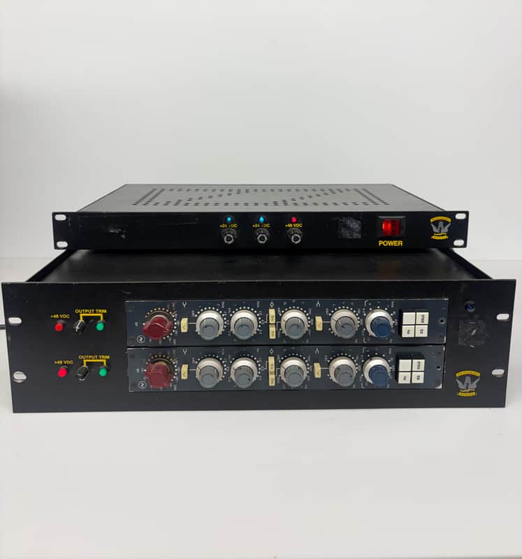 Vintage Neve 1081 4 band mic pre / eq pair. not reissue in | Reverb
