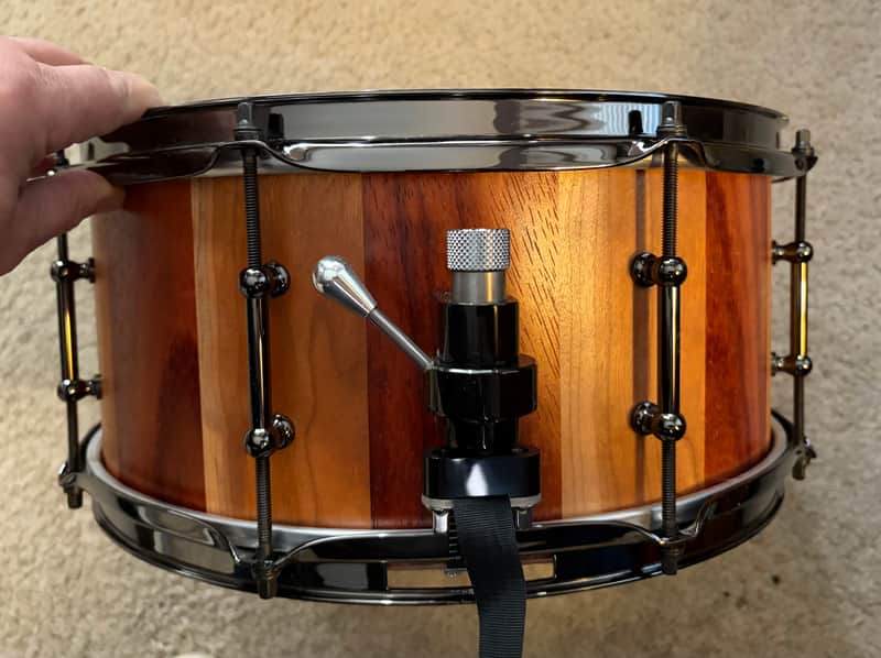 14x6.5 Custom Precision Stave - Cherry/Padauk Veneer - Free | Reverb
