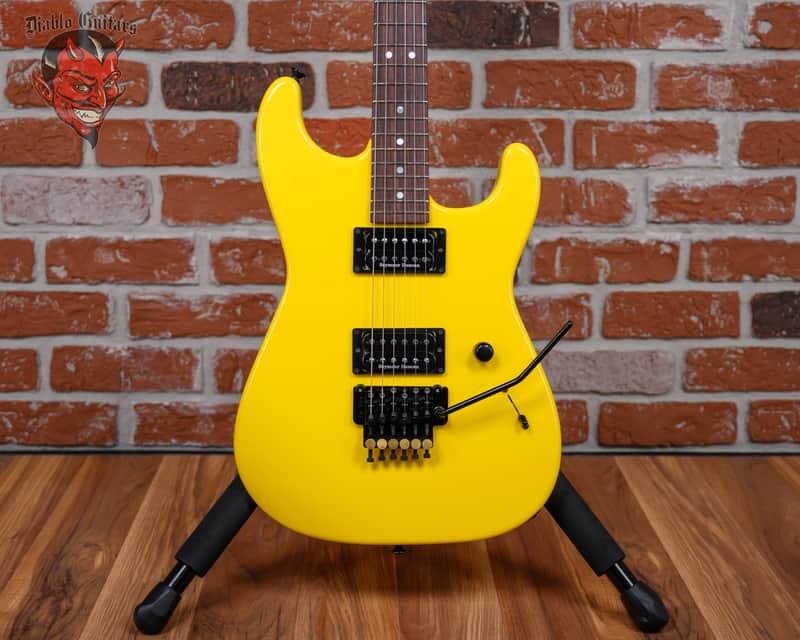 Charvel Custom Shop San Dimas 2H PH FR84 Graffiti Yellow 2025 | Reverb