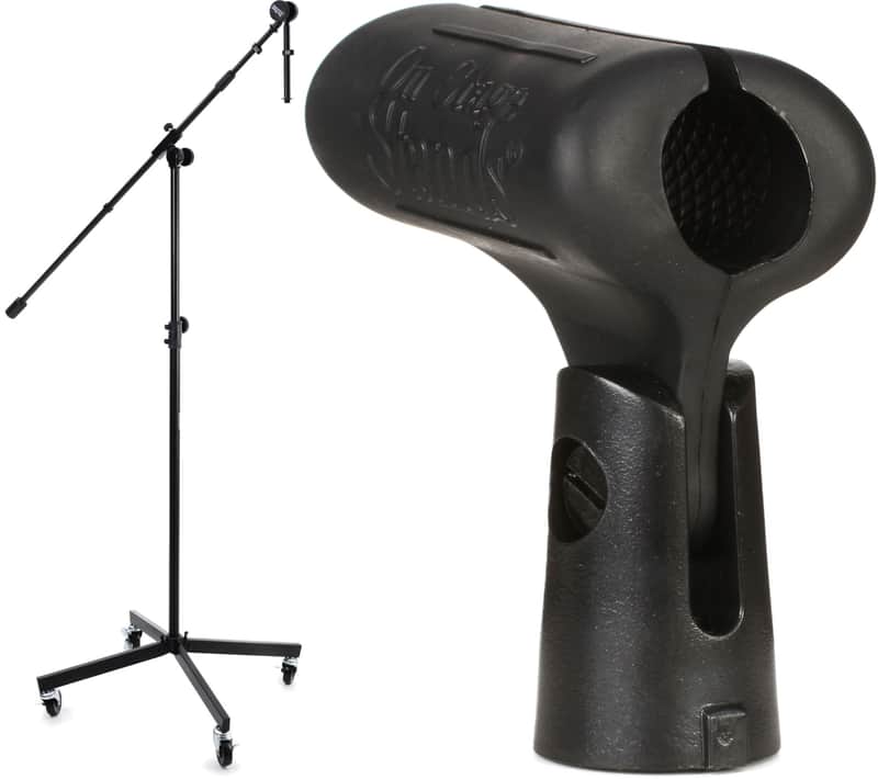 On-Stage Stands SB96+ Studio Boom Mic Stand Bundle with | Reverb