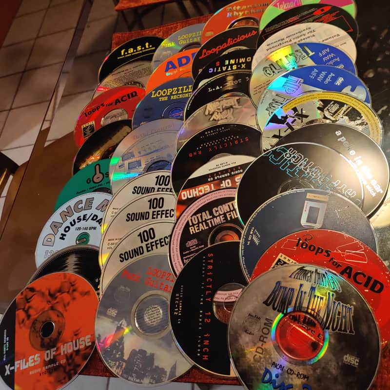 Sample CD Collection 35 Discs East West Zero G Best Service | Reverb