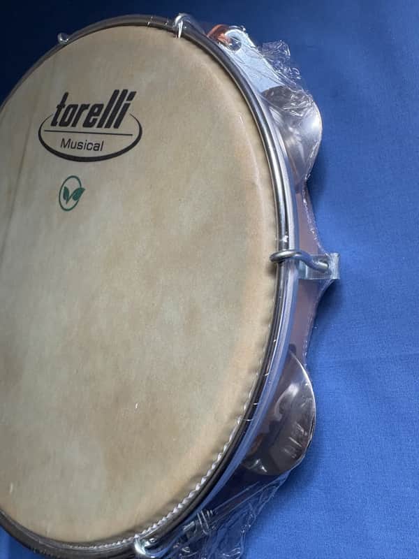 10" Torelli Brazilian Handmade Pandeiro Tambourine | Reverb Australia