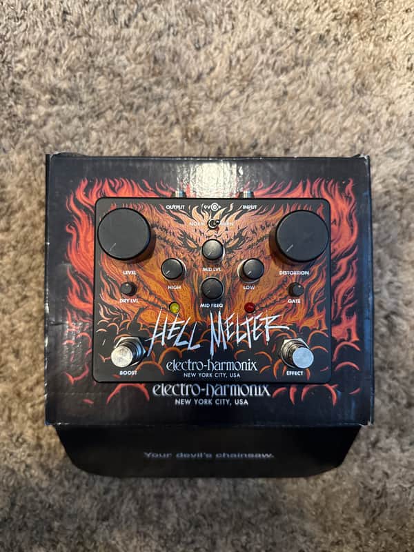 Electro-Harmonix Hell Melter Advanced Metal Distortion 2023 - | Reverb