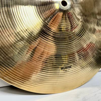 Wuhan 14" Western-Style Hi-Hat Cymbal Pair - Brilliant Finish | Reverb