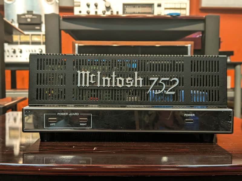 McIntosh 752 Power Amplifier Pro Tested | Reverb