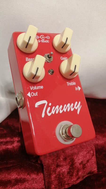 PAUL COCHRANE Timmy Red Wheel Effect Pedal - High Quality | Reverb