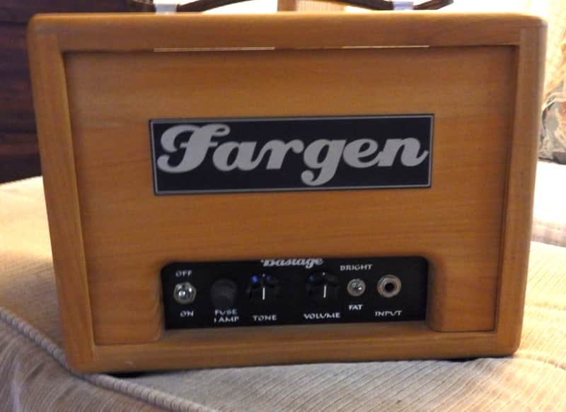 Fargen Bastage All Tube 5 Watt Amp USA - Natural Wood | Reverb