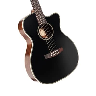 Cort Essence-OC4 Black Top Semi Gloss | Reverb