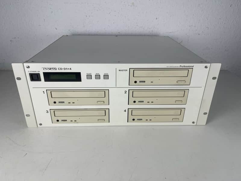 Tascam CD-Duplicator CD-D1x4 „NOT TESTED" | Reverb