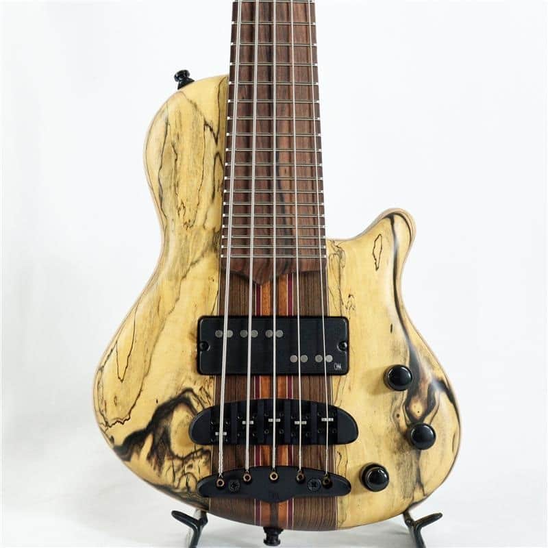 MAYONES Cali 5 Spalted Maple 3A Top #670 [Special Price] | Reverb
