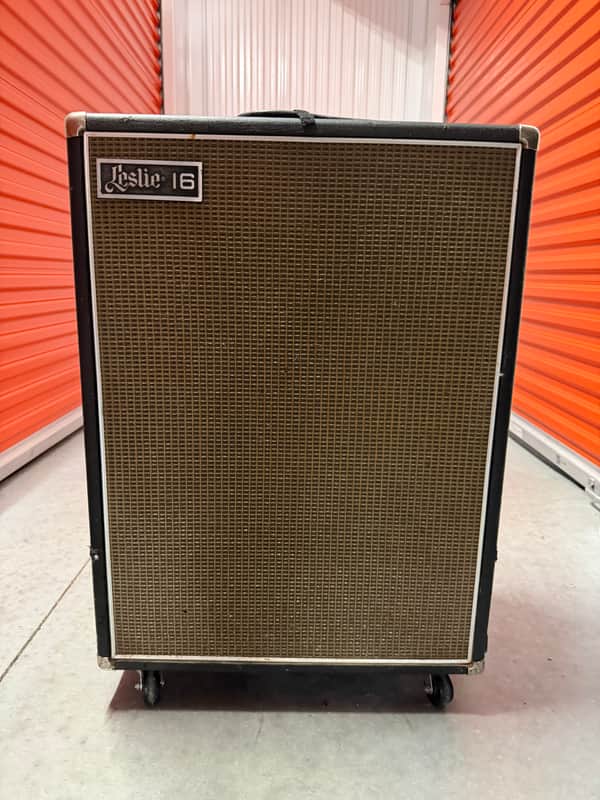 Leslie 16 1960s - Black tolex | Reverb