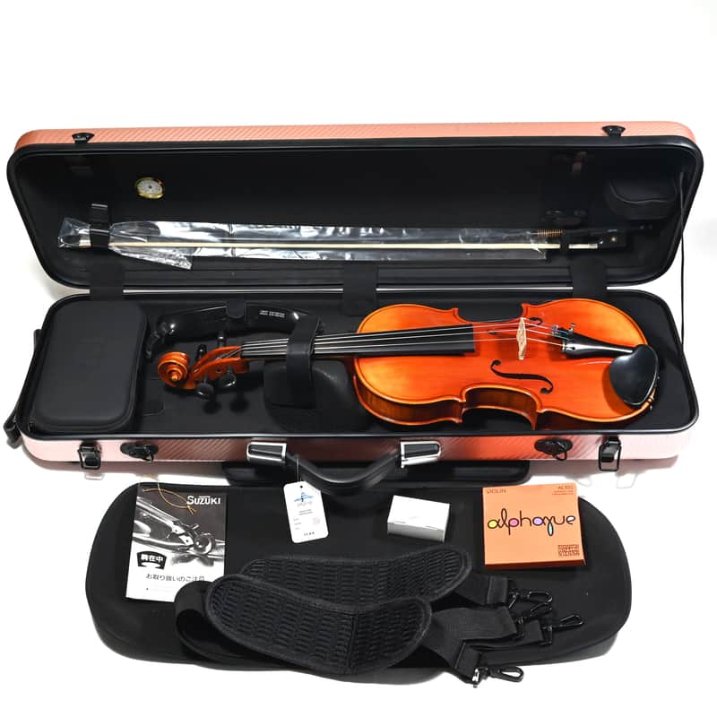SUZUKI VIOLIN No. 520 (Advanced), Japan, 4/4 - Full Outfit - | Reverb