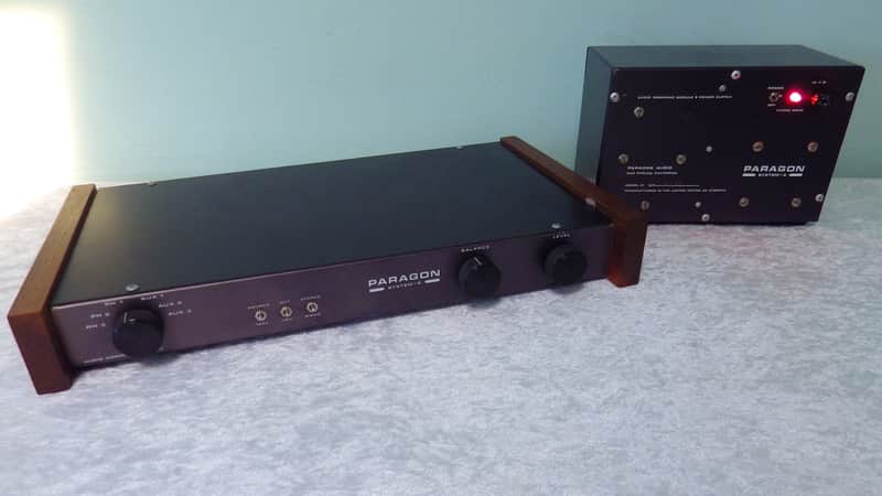 Paragon System E tube pre-amplifier pre-amp E-1 + outboard | Reverb
