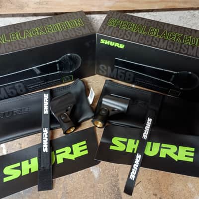 Shure SM58 Handheld Cardioid Dynamic Microphone - Black | Reverb