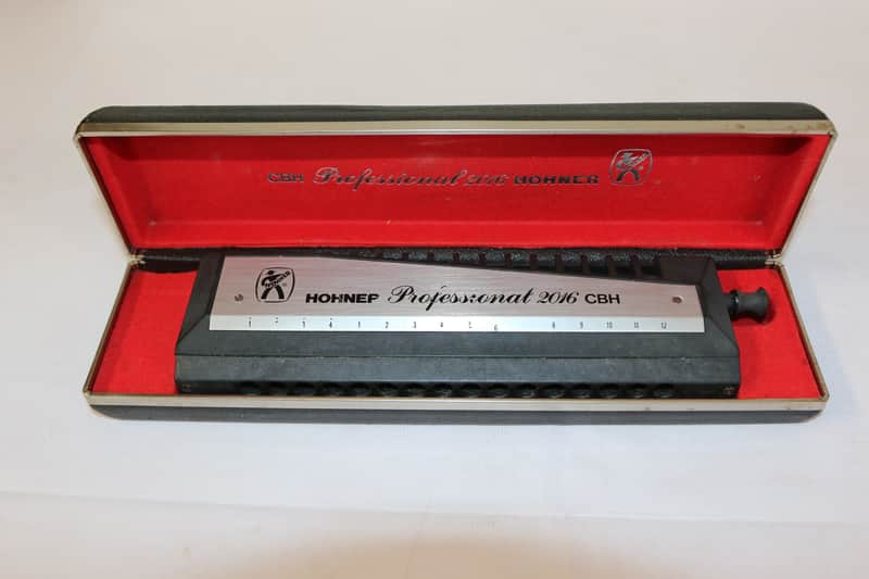 Hohner Professional 2016 CBH Chromatic Harmonica - Original | Reverb