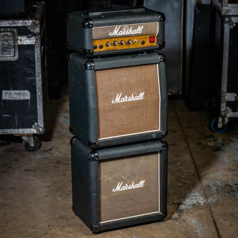 Marshall Mini Stack Black 1986 | Reverb Australia