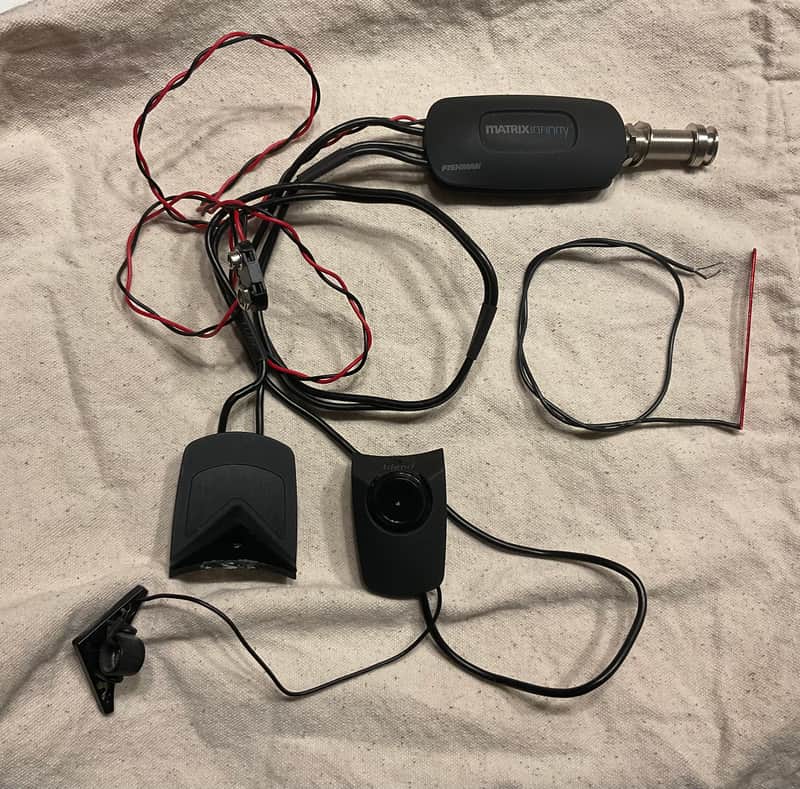 Fishman Matrix Infinity VT Acoustic Pickup - Narrow Saddle | Reverb