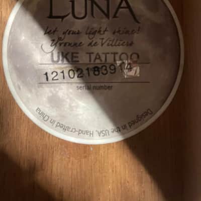 Luna Pineapple Tattoo Uke - Natural | Reverb