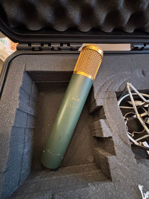 AKG C12VR 2010s - Green/Gold | Reverb