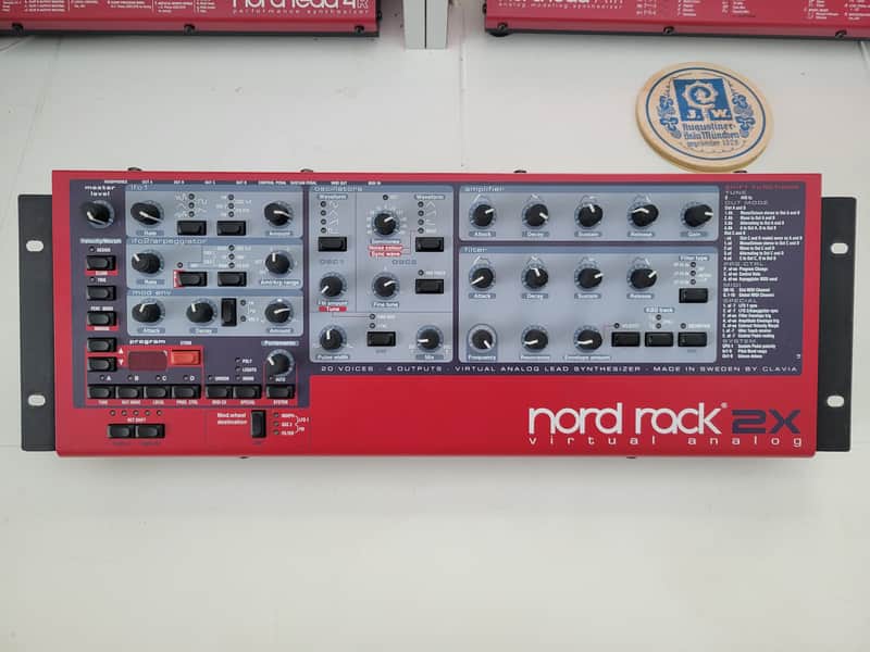 Nord Rack 2X Rackmount Virtual Analog Synthesizer | Reverb