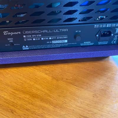 Bogner Uber Ultra - Uberschall Mk2 100-Watt Tube Head - 6L6 | Reverb