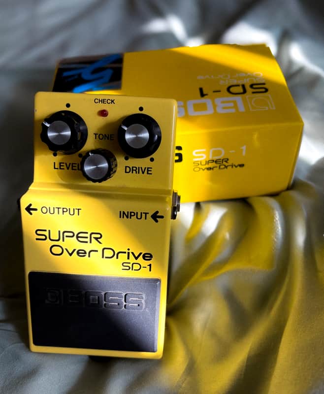 Boss SD-1 - Black label Taiwan | Reverb