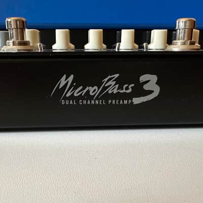 EBS MicroBass 3 Bass Preamp Compressor EQ Distortion DI 2019 | Reverb