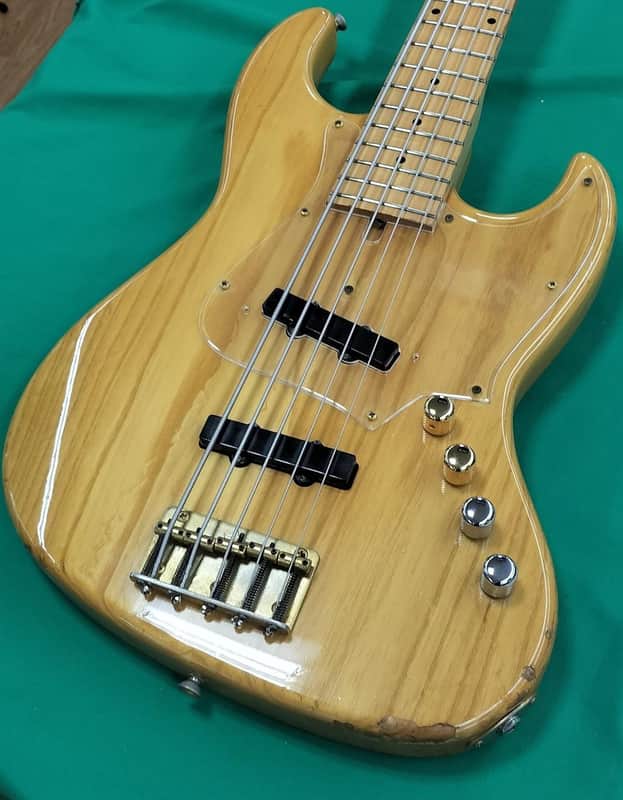 MOON JJ-5 5-String Electric Bass Guitar Used | Reverb