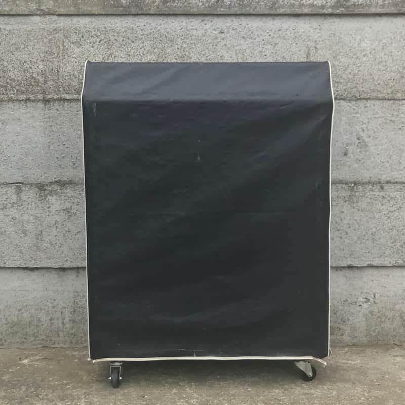 Marshall #2077 / #2078 4x12 combo dust cover 1976 black | Reverb