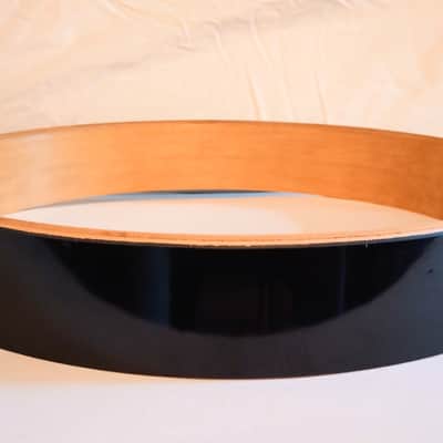 LUDWIG MAPLE RING FREE FLOATING PICCOLO SHELL 70's - BLACK | Reverb